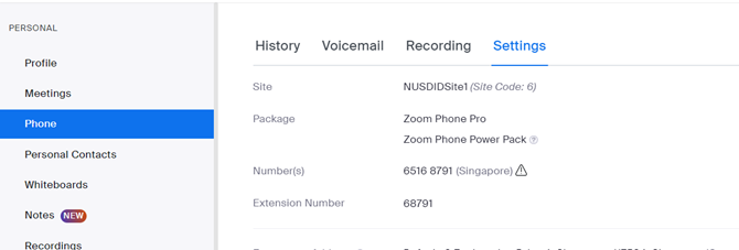NUS IT TelephonyFAQ - NUS IT Telephony