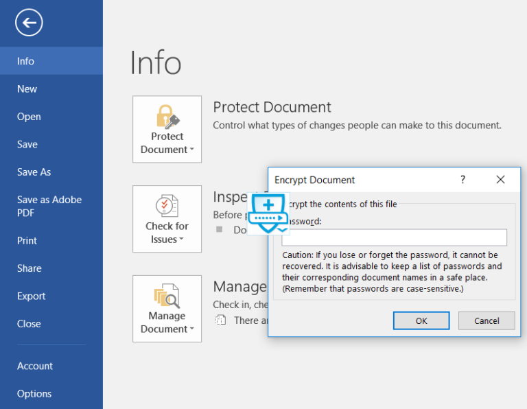 Encrypt Office Document - NUS Information Technology | NUS IT Services ...