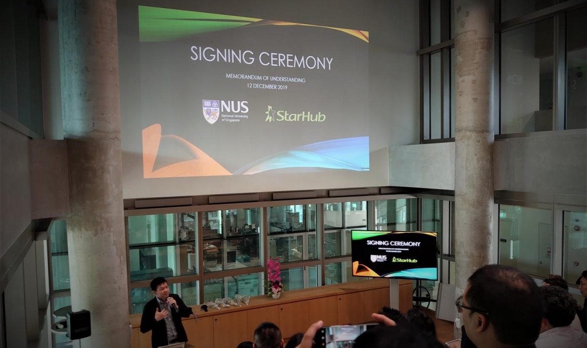 NUS – StarHub Memorandum of Understanding Signing - NUS Information ...
