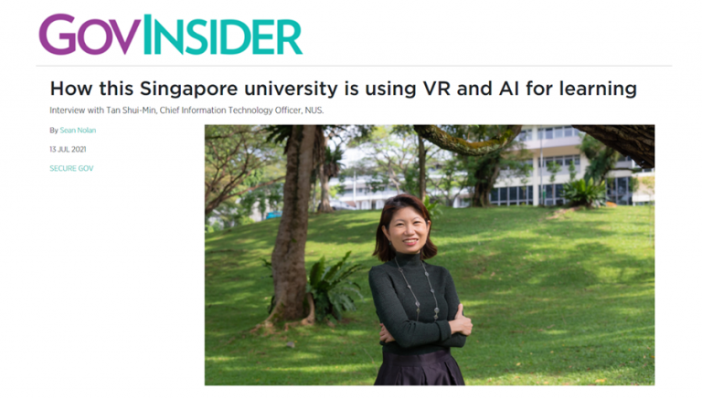 We’re featured on GovInsider: An Interview with NUS Chief Information ...