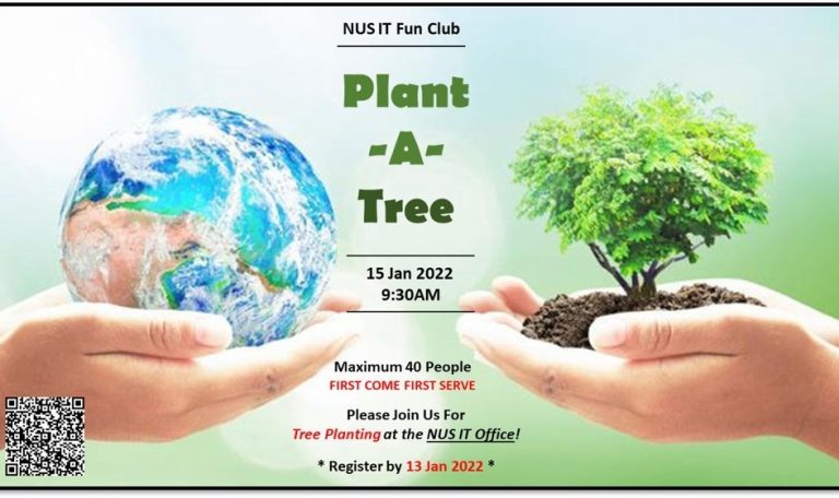 NUS IT Tree Planting Volunteer Activity 2022 - NUS Information ...
